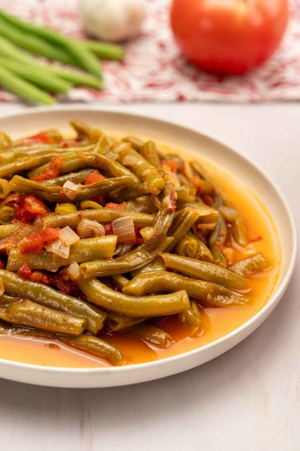 Turkish Green Beans Recipe, so easy! | Aladdins Houston